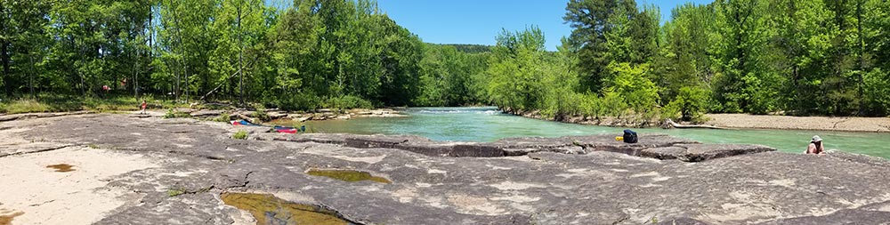 Floating High Bank to Byrd's on the Mulberry River - AR Own Backyard