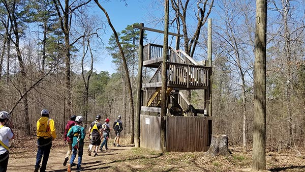 Ziplining at Adventureworks in Hot Springs - AR Own Backyard