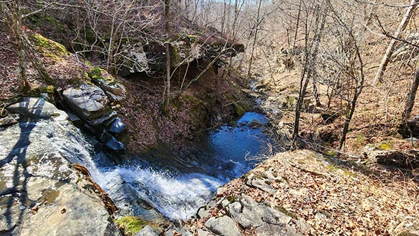 Native American Falls Hike Near Sand Gap - AR Own Backyard
