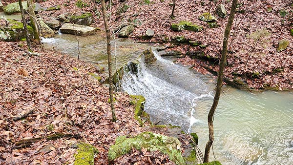 Hiking to Lizard Log Falls Near Lost Corner - AR Own Backyard