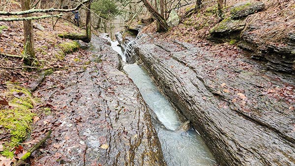 Hiking to Lizard Log Falls Near Lost Corner - AR Own Backyard