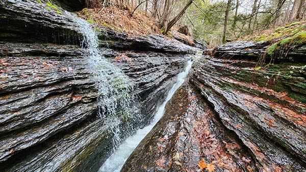 Hiking to Lizard Log Falls Near Lost Corner - AR Own Backyard