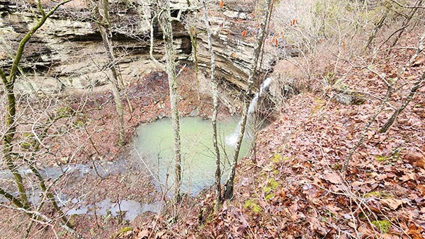 Hiking to Lizard Log Falls Near Lost Corner - AR Own Backyard