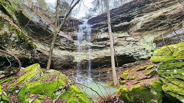 Hike to Iris Falls Near Lost Corner - AR Own Backyard