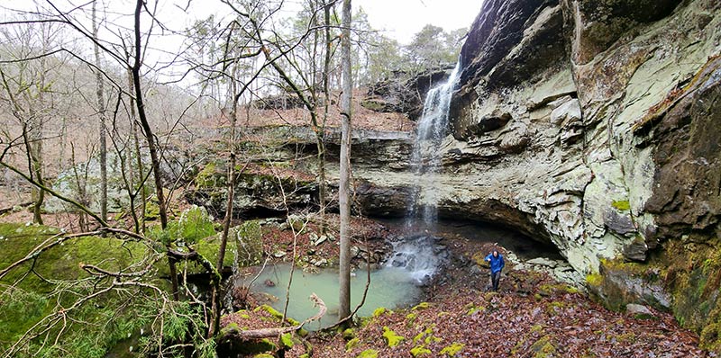 Hike to Iris Falls Near Lost Corner - AR Own Backyard