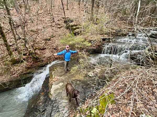 Hike to Iris Falls Near Lost Corner - AR Own Backyard