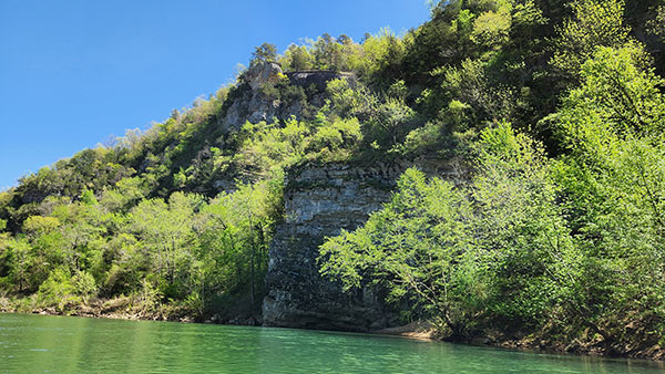 Floating Rush Landing to the White on the Buffalo River - AR Own Backyard