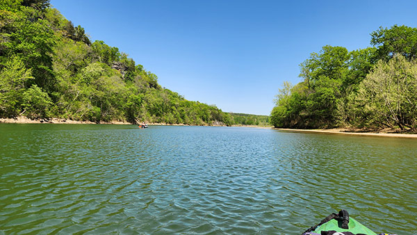 Floating Rush Landing to the White on the Buffalo River - AR Own Backyard
