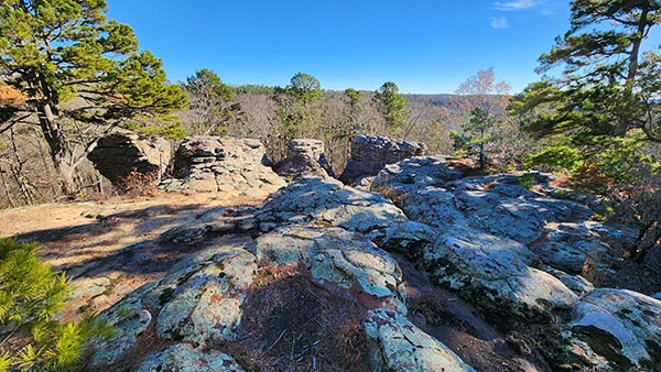 Hiking at Stem Rock Natural Area - AR Own Backyard